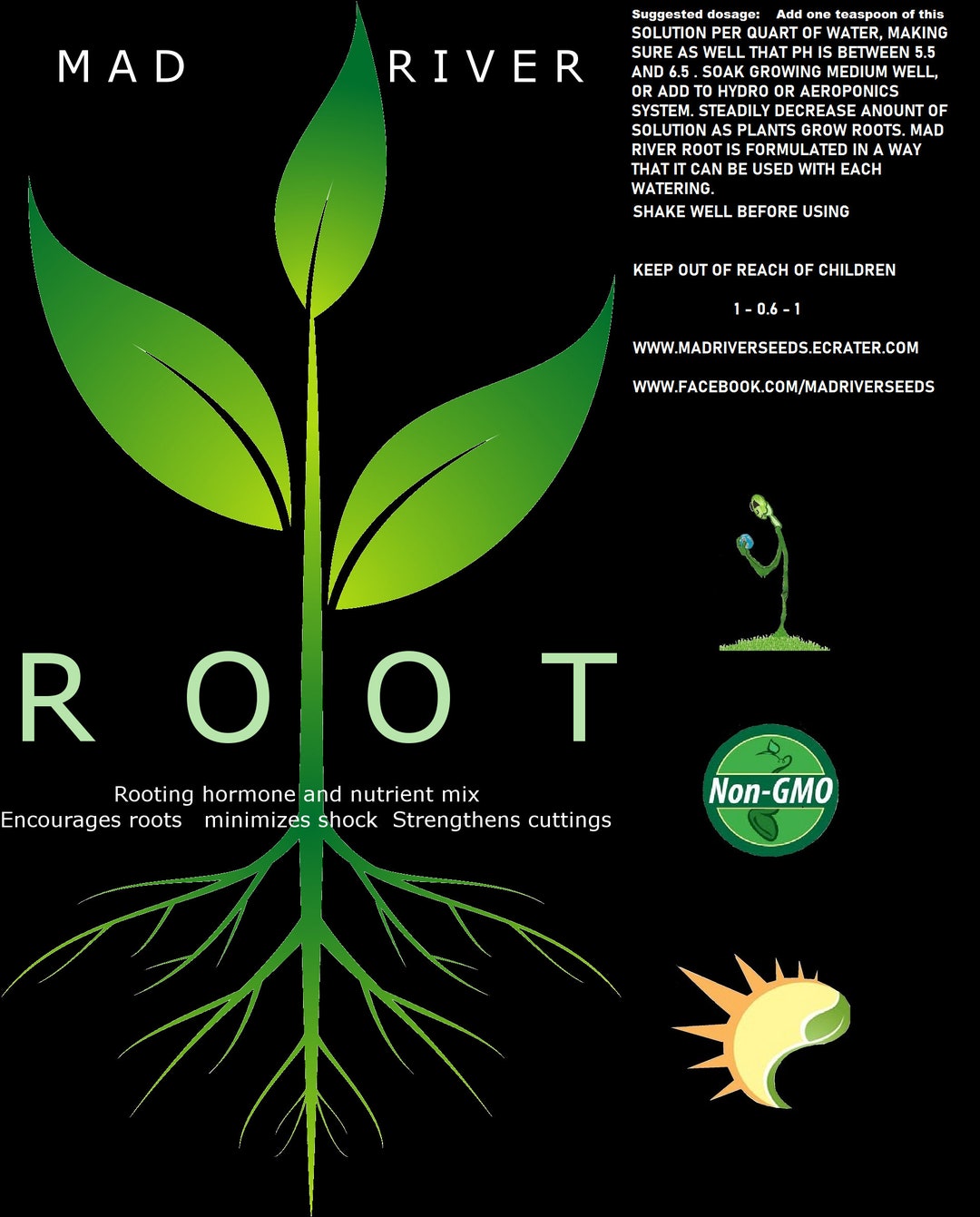 Mad River ROOT Clone Solution for Seedlings, and Cuttings. - Etsy