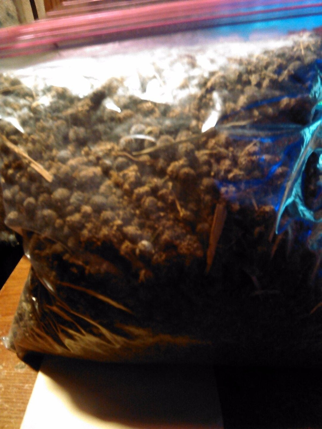 Rabbit Manure *ORGANIC* Garden Fertilizer 3lbs. Full Gallon Ziploc ...