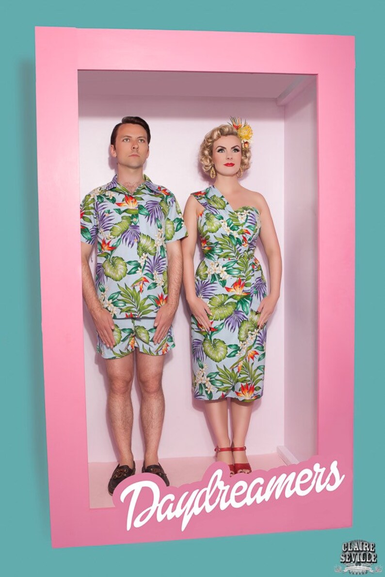 Couples Hawaiian Set - Etsy