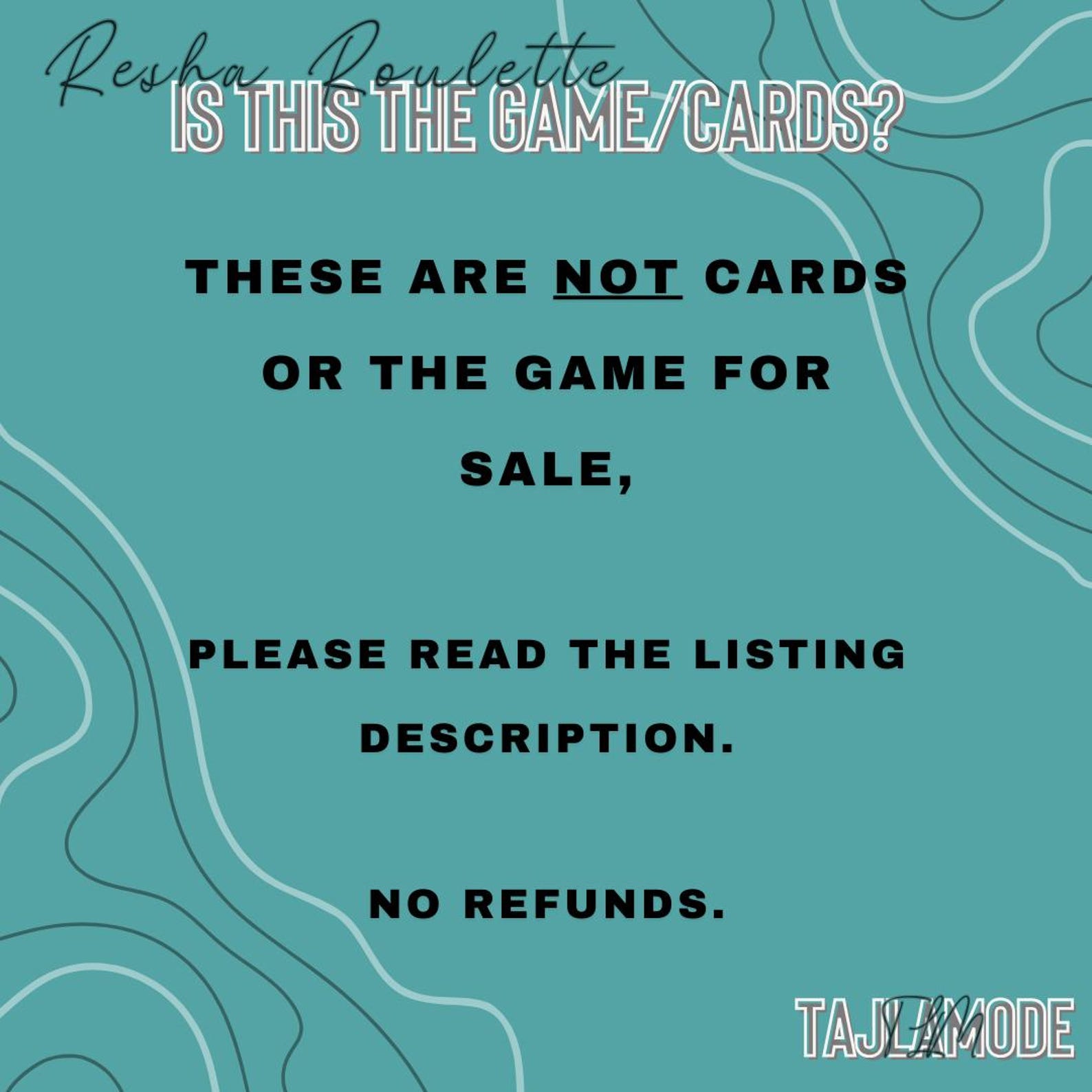 Resha Please - Custom Roulette DIGITAL GRAPHIC/INVITE, Game Night ...