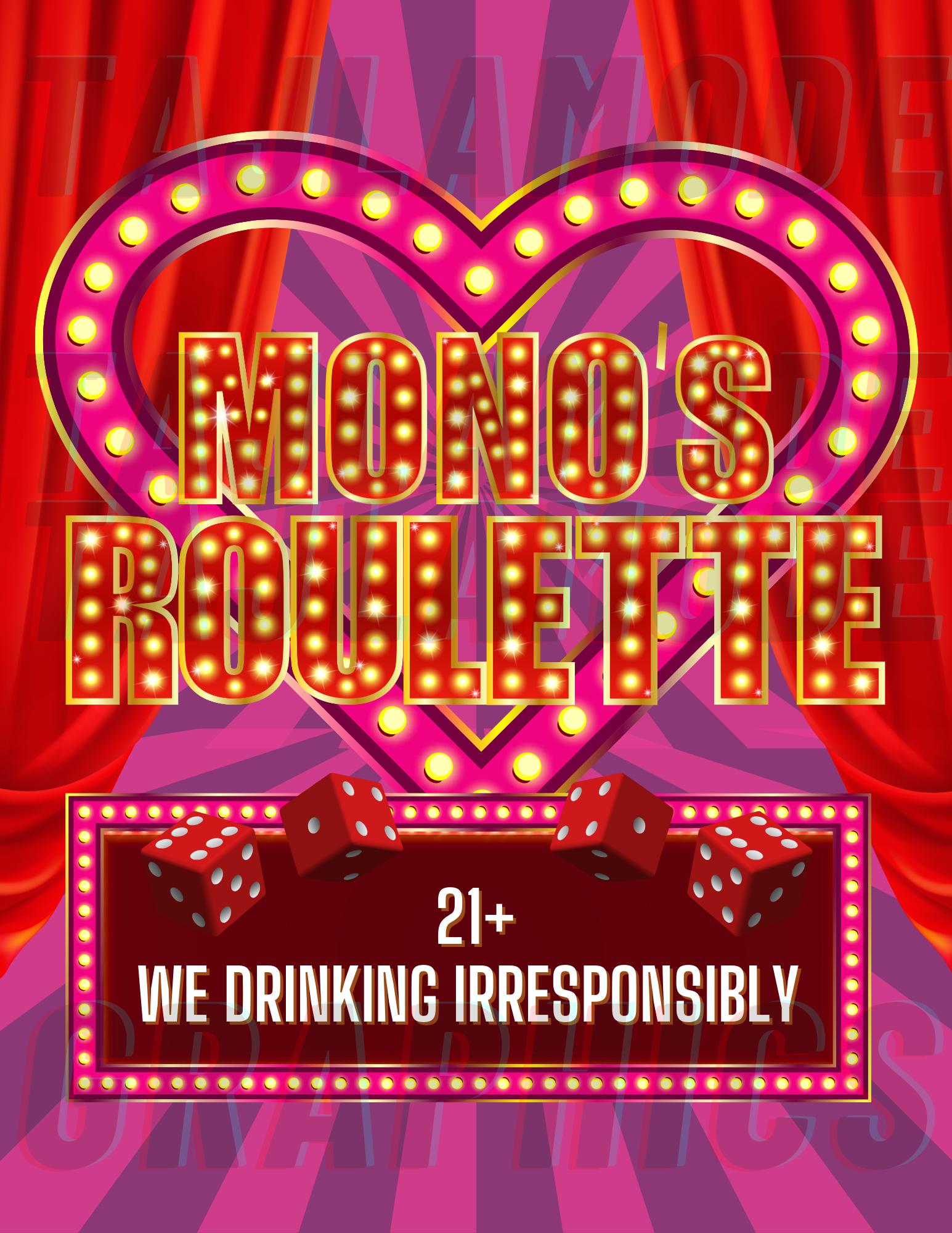 Resha Please - Custom Roulette DIGITAL GRAPHIC/INVITE, Game Night ...