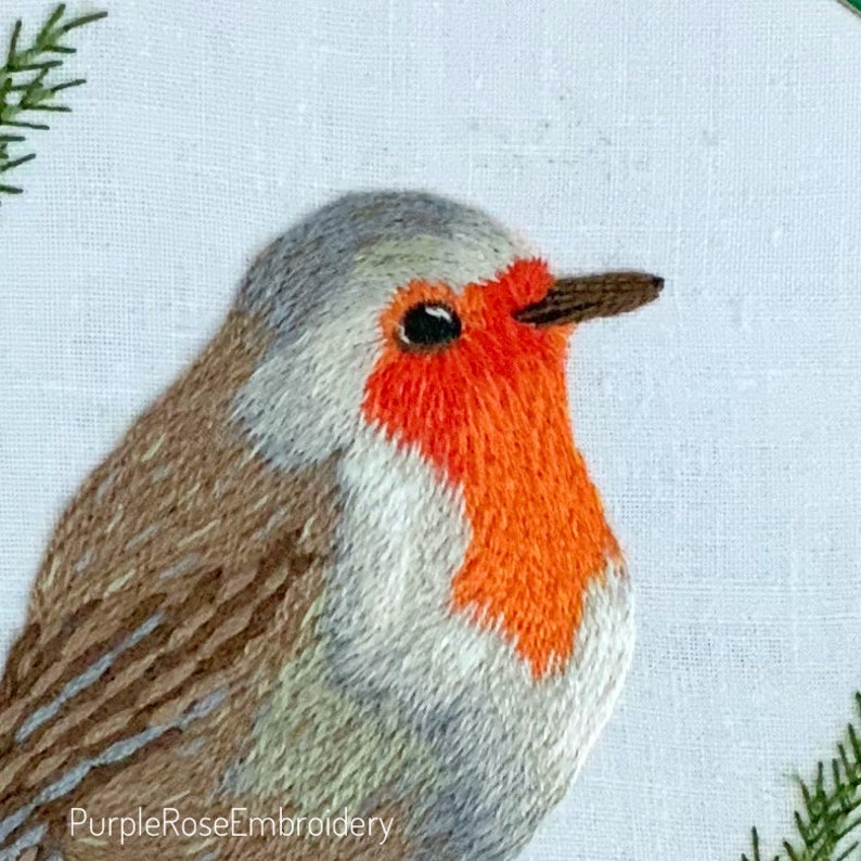 Ruby The Robin Pdf Pattern Etsy