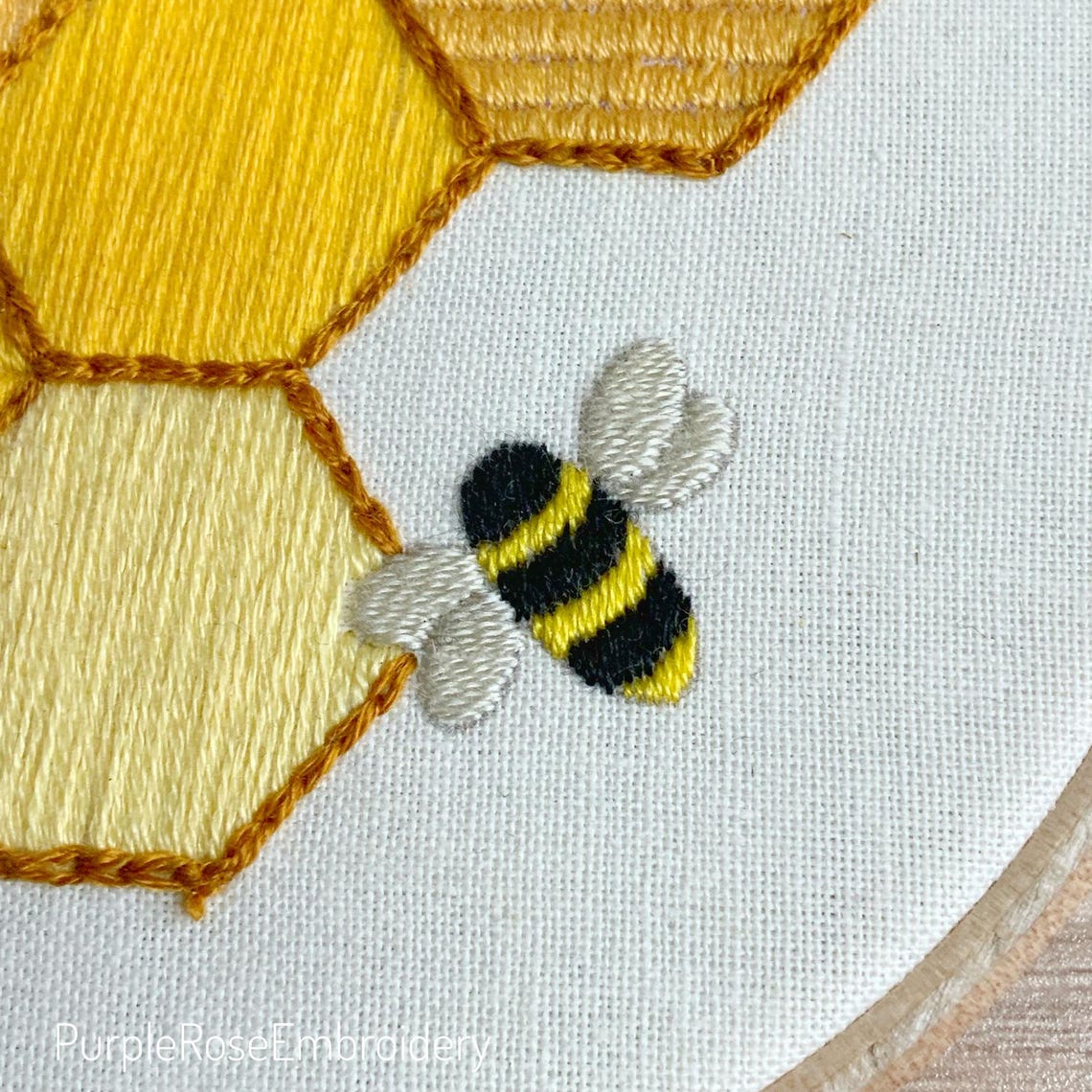 Honeycomb Embroidery PDF Pattern - Etsy