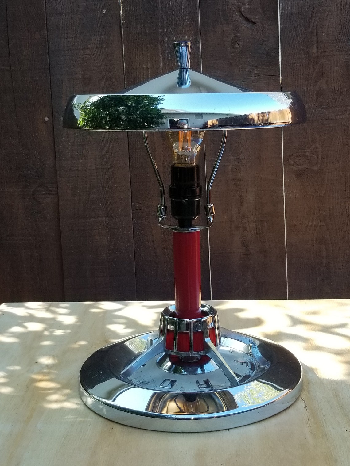 Vintage 1957 Ford Lamp - Etsy