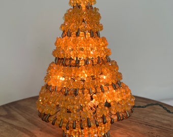 Vintage Safety Pin Light up Christmas Tree - Etsy