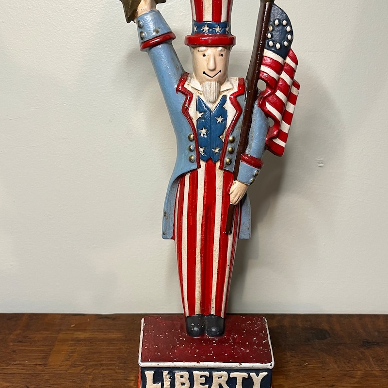 Uncle Sam Figurine - Etsy