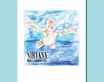 Nevermind Album Cover - Etsy