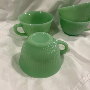 Vintage 1950's Jadeite Anchor Hocking Fire King Jane Ray - Etsy
