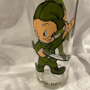 Elmer Fudd Cartoon Glass Pepsi Series 1973 - Etsy