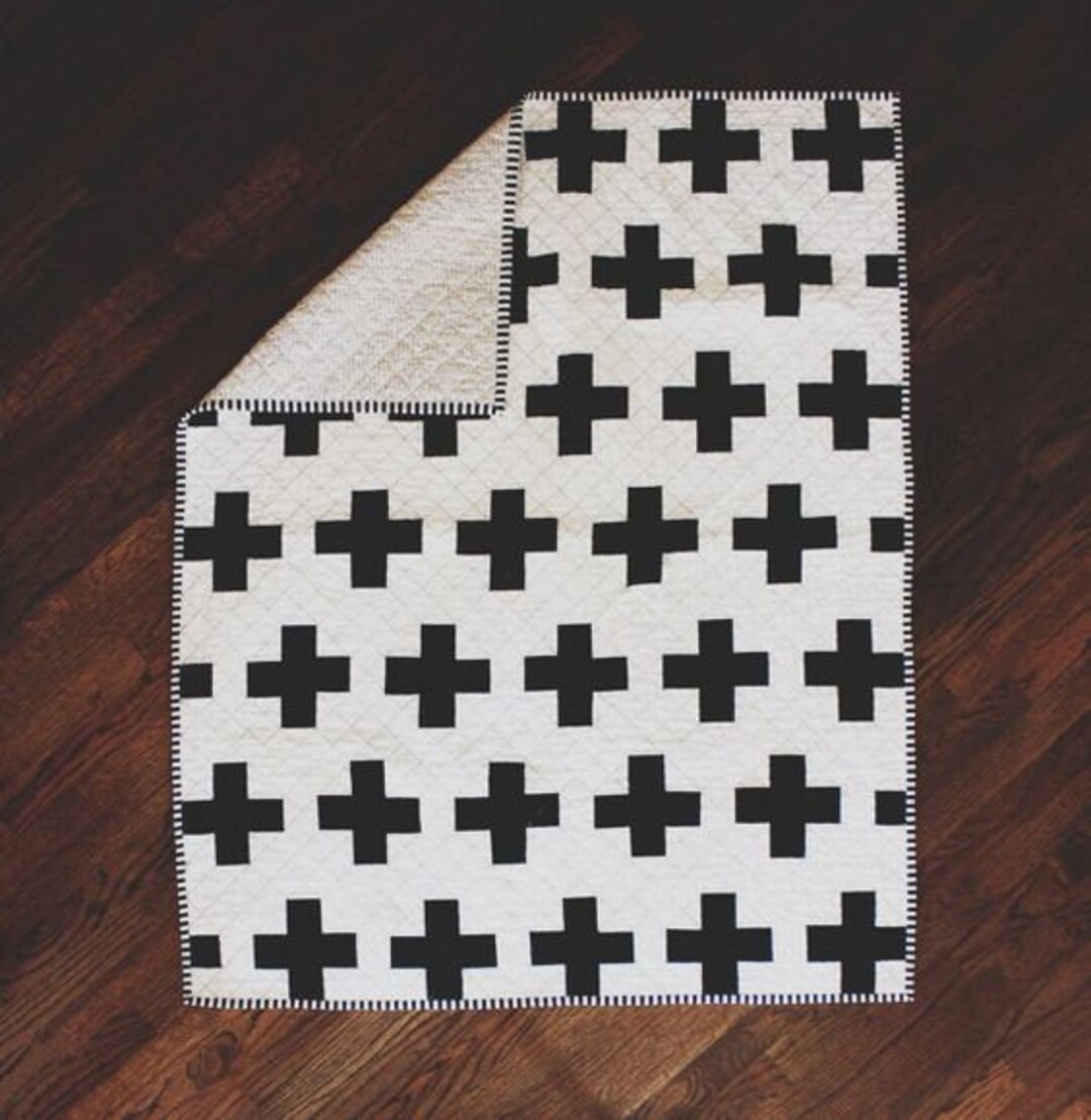 Swiss Cross Quilt PATTERN - Etsy