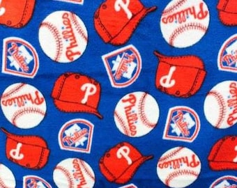 Phillies Baseball Fabric - Etsy