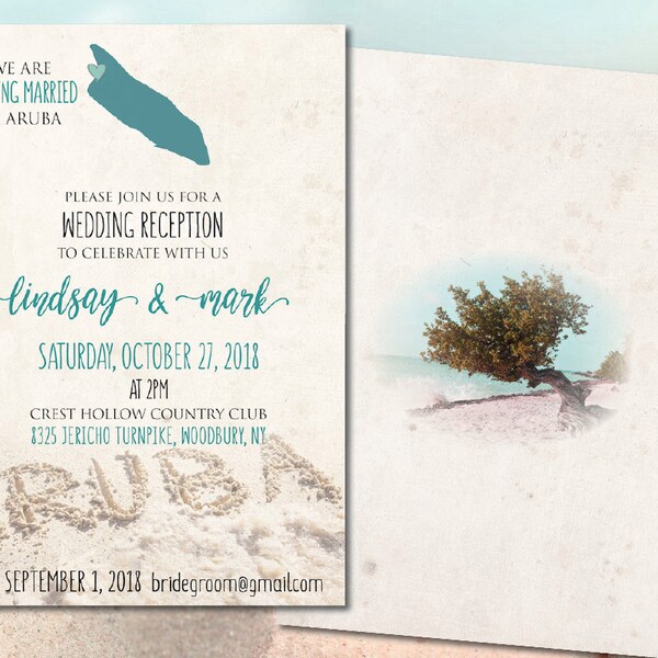 Wedding Invitations Already Married - Etsy
