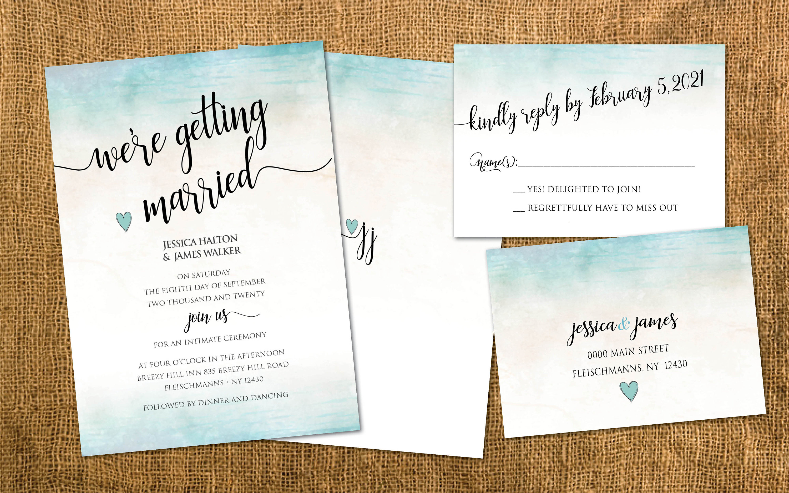 We're Getting Married Wedding Invitations Small Intimate | Etsy We're Getting Married Wedding Invitations Small Intimate | Etsy