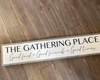 The Gathering Place Sign - Etsy