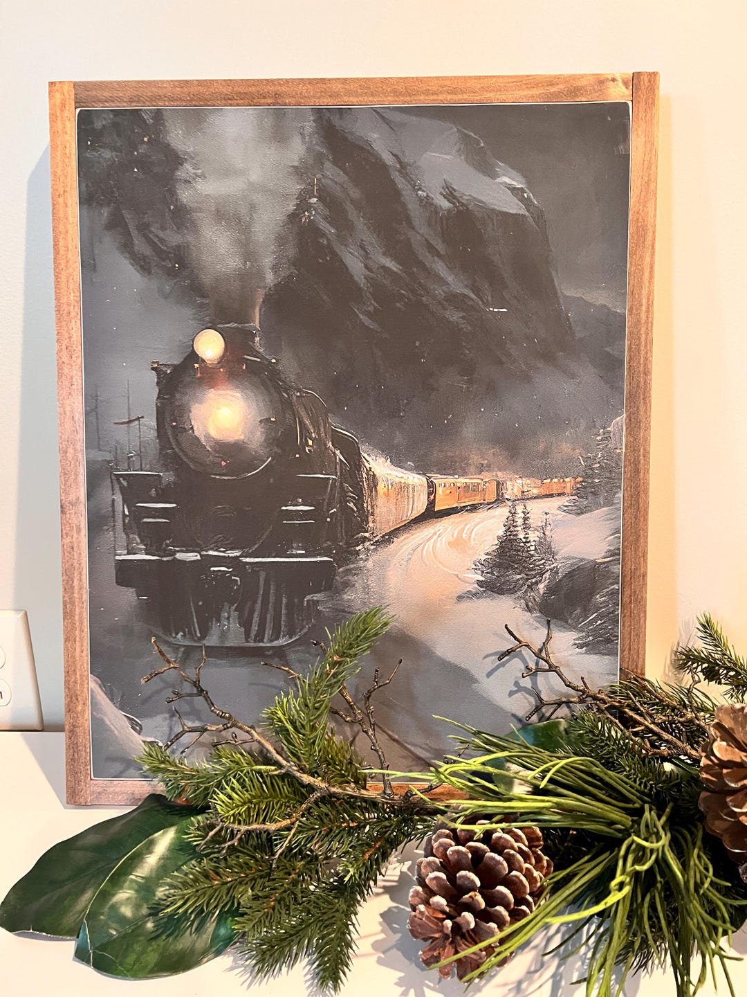 North Pole Christmas, Polar Express Sign, Christmas Sign, Christmas ...