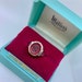 Art Deco Ruby Cameo Signet Ring, 18k White Gold, Size 4.75 - Etsy