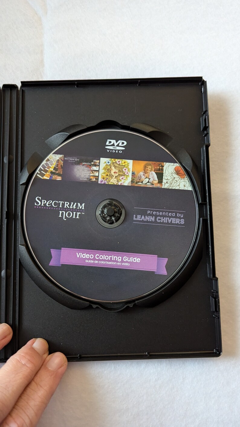 Spectrum Noir Video Coloring Guide DVD - Etsy