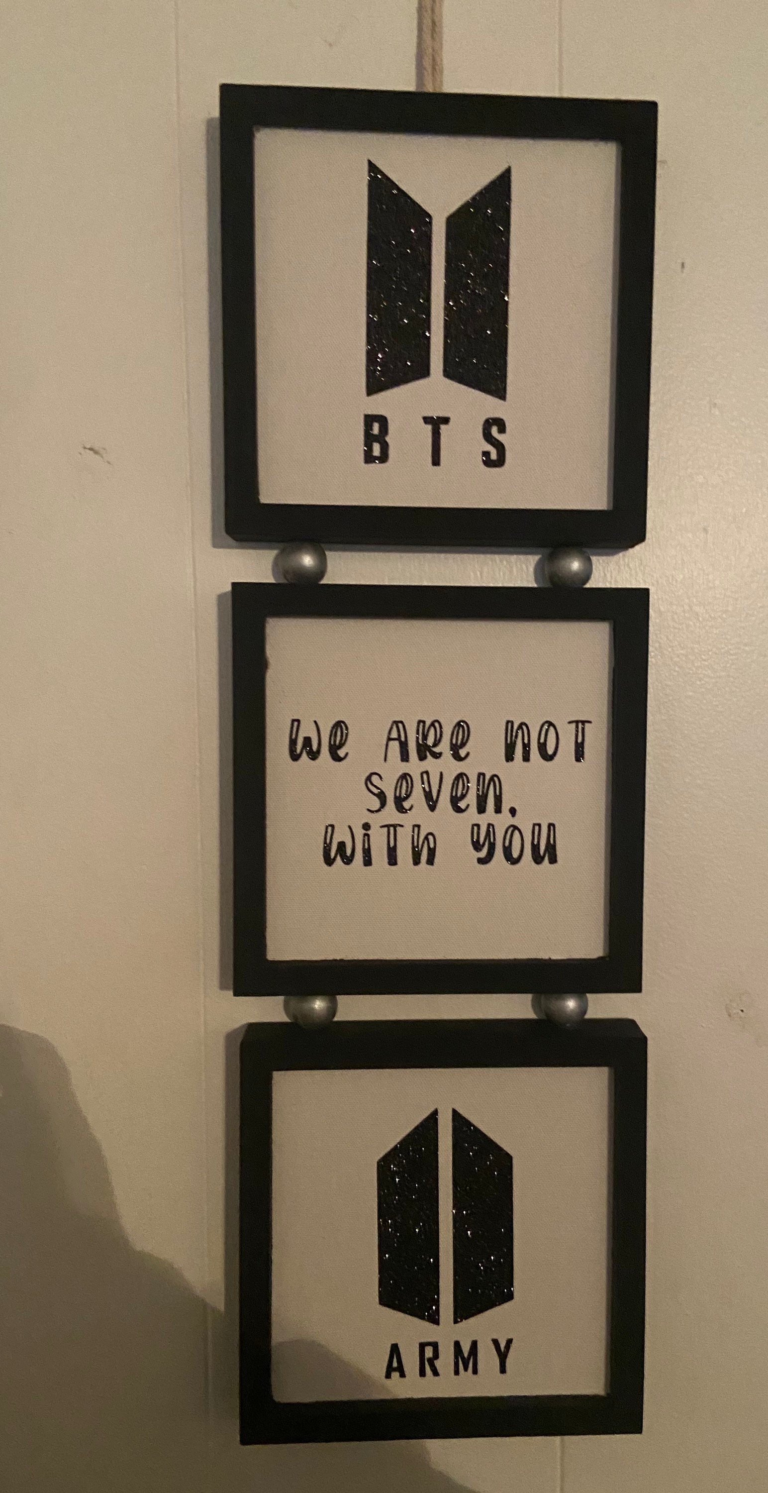 BTS Wall Sign - Etsy