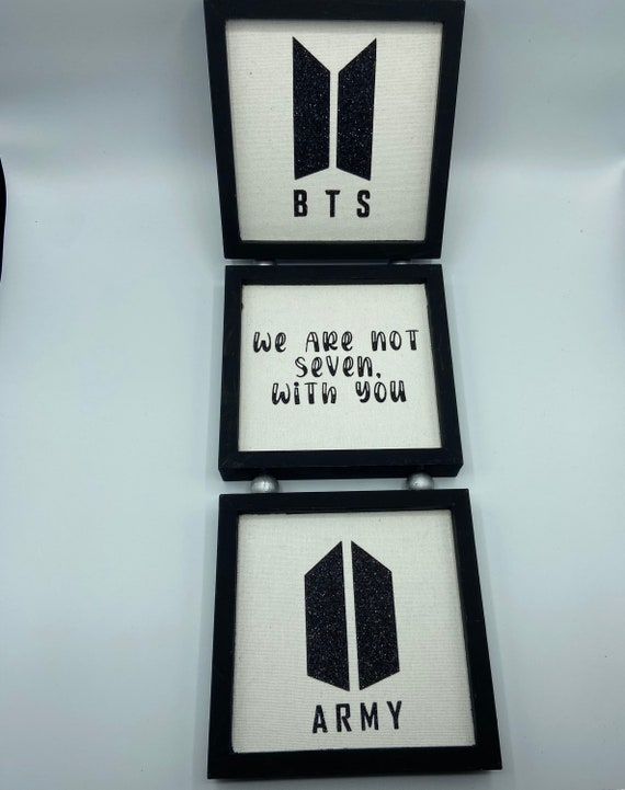 BTS Wall Sign | Etsy