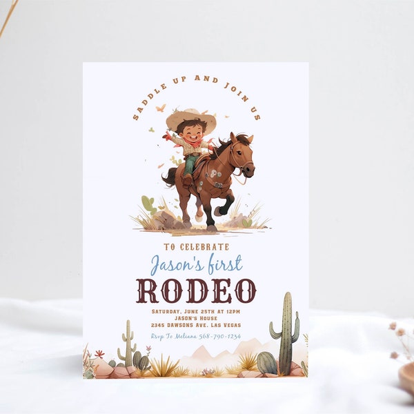 First Rodeo Birthday - Etsy