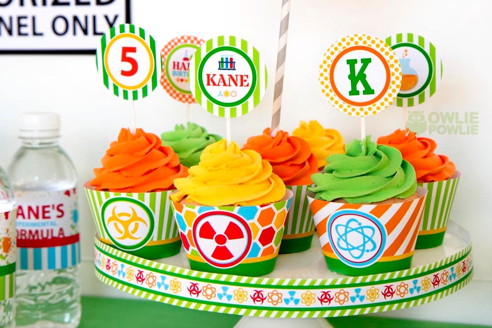 Science BIRTHDAY Party Printable Package & Invitation | Etsy