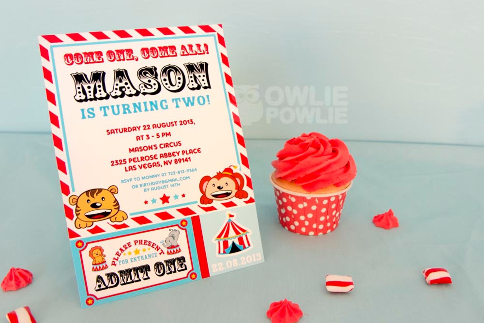 Circus BIRTHDAY Party Printable Package & Invitation circus | Etsy