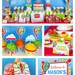 Hot Air Balloon BIRTHDAY Decorations EDITABLE Party Printable - Etsy