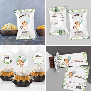 Safari Little Tiger Welcome Sign Template, Animal Print, Jungle Theme ...