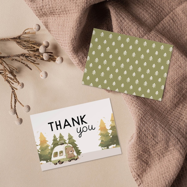 Camping Thank You - Etsy
