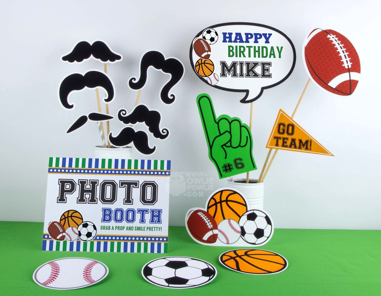 All Star Sports BIRTHDAY Party Printable Package & Invitation - Etsy