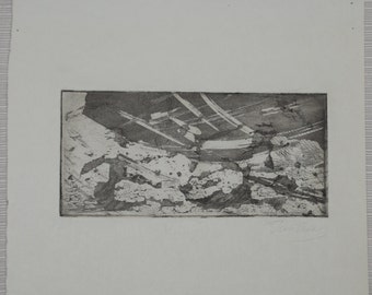 Etching Abstract | Etsy