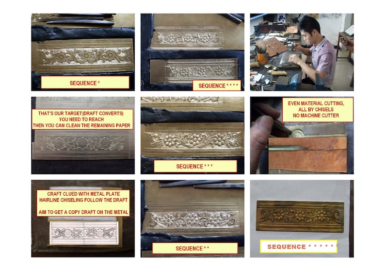 Chisels, Engraving, Chasing Repousse Works, Tools, Texturing Metal ...