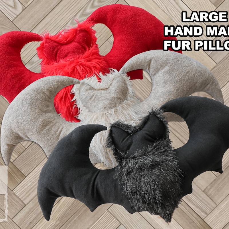 Bat Pillow - Etsy