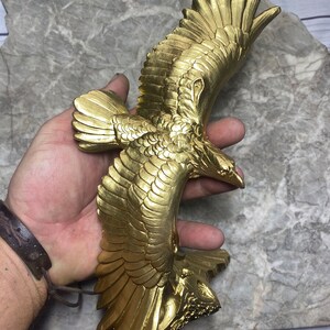 Metallic Signature Series Eagle Flying Sculpture 9.25 - Etsy