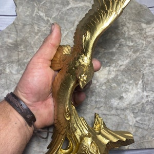 Metallic Signature Series Eagle Flying Sculpture 9.25 - Etsy