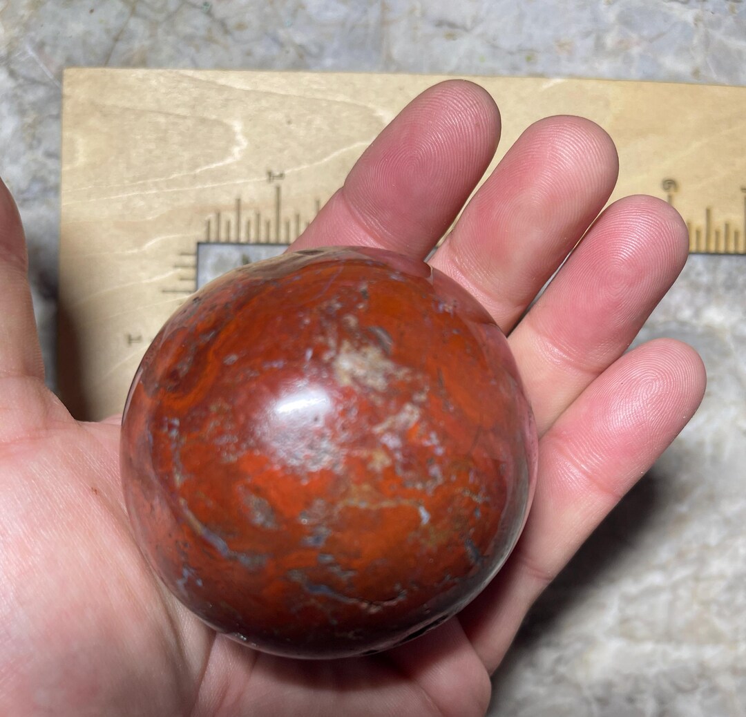 Large Red Jasper 2.62" Sized Sphere! Awesome-sauce! Blood of the Earth ...