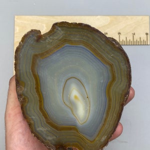 Big Bold and Beautiful Solid Natural Agate HEAVY - Etsy