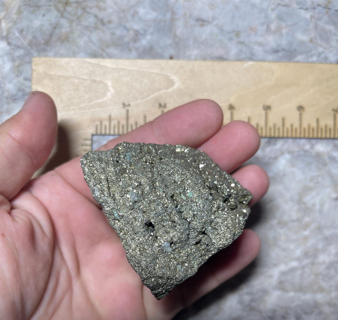 Iron Pyrite Specimen Nice Size Good Luck Wealth and Abundance - Etsy