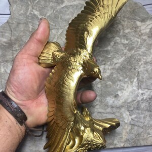 Metallic Signature Series Eagle Flying Sculpture 9.25 - Etsy