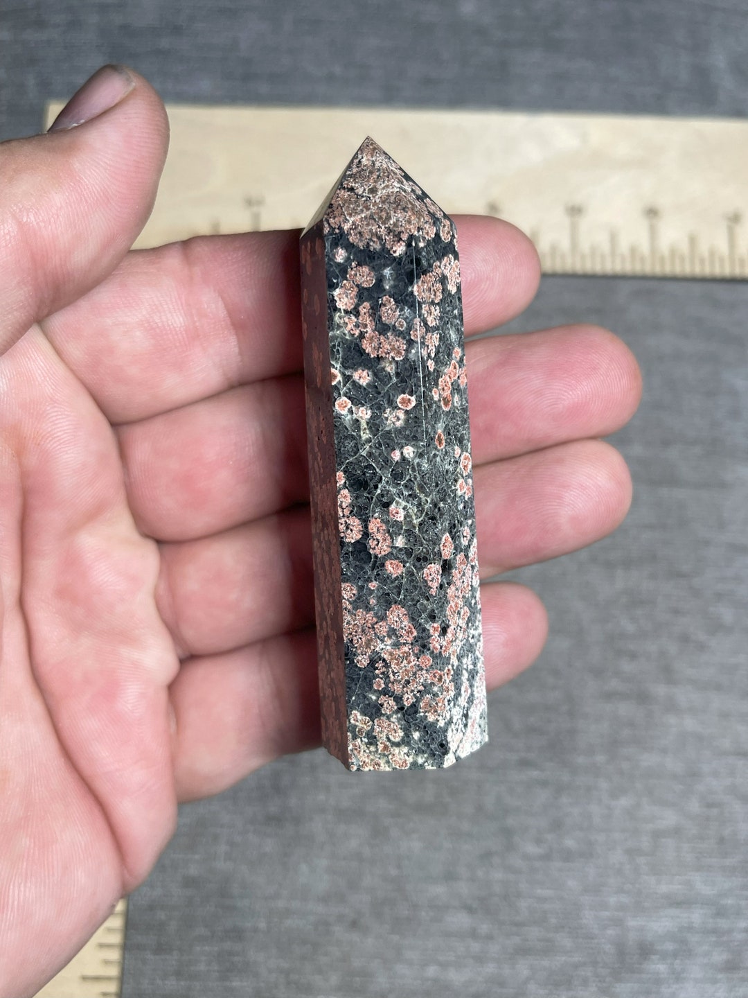 All Natural Firework Obsidian Tower - Happy 4th of July! Very Cool! - Etsy