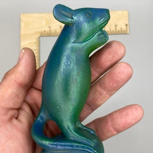 Rat / Mouse Painted Wood Carving From Bali, Indonesia 4 - Etsy