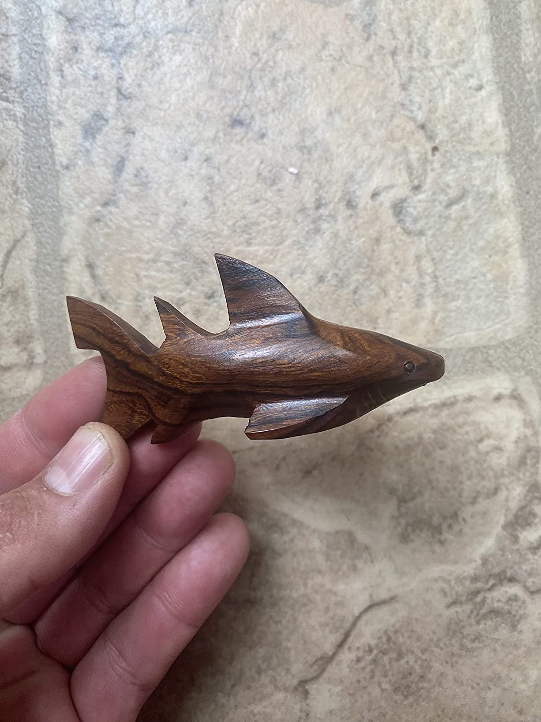 Ironwood Shark Wood Carving Hand-carved by Arizona Artist 3 - Etsy