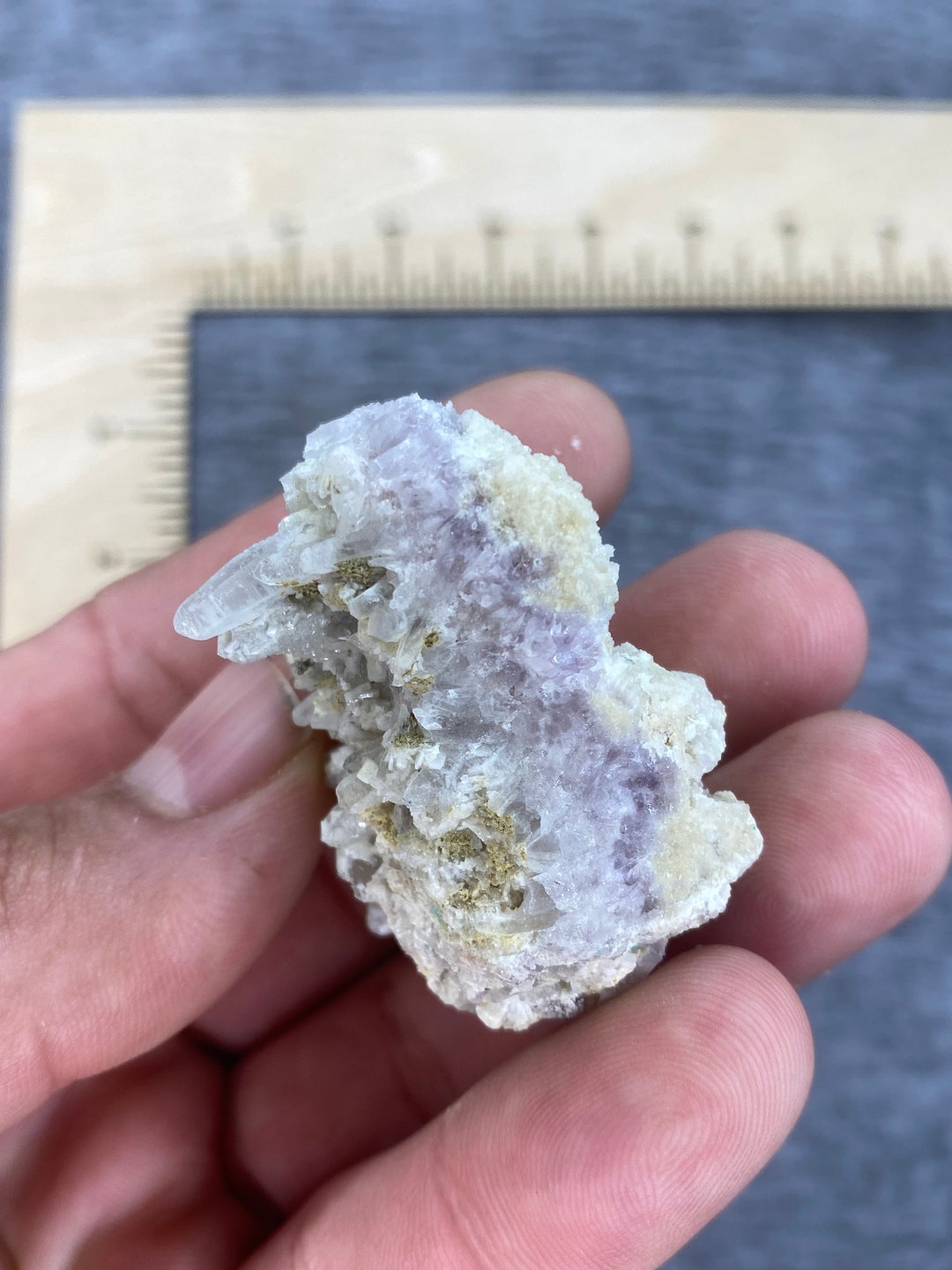 Amethyst, Quartz and Calcite From Valencia Mine Guanajuato Mexico - Etsy