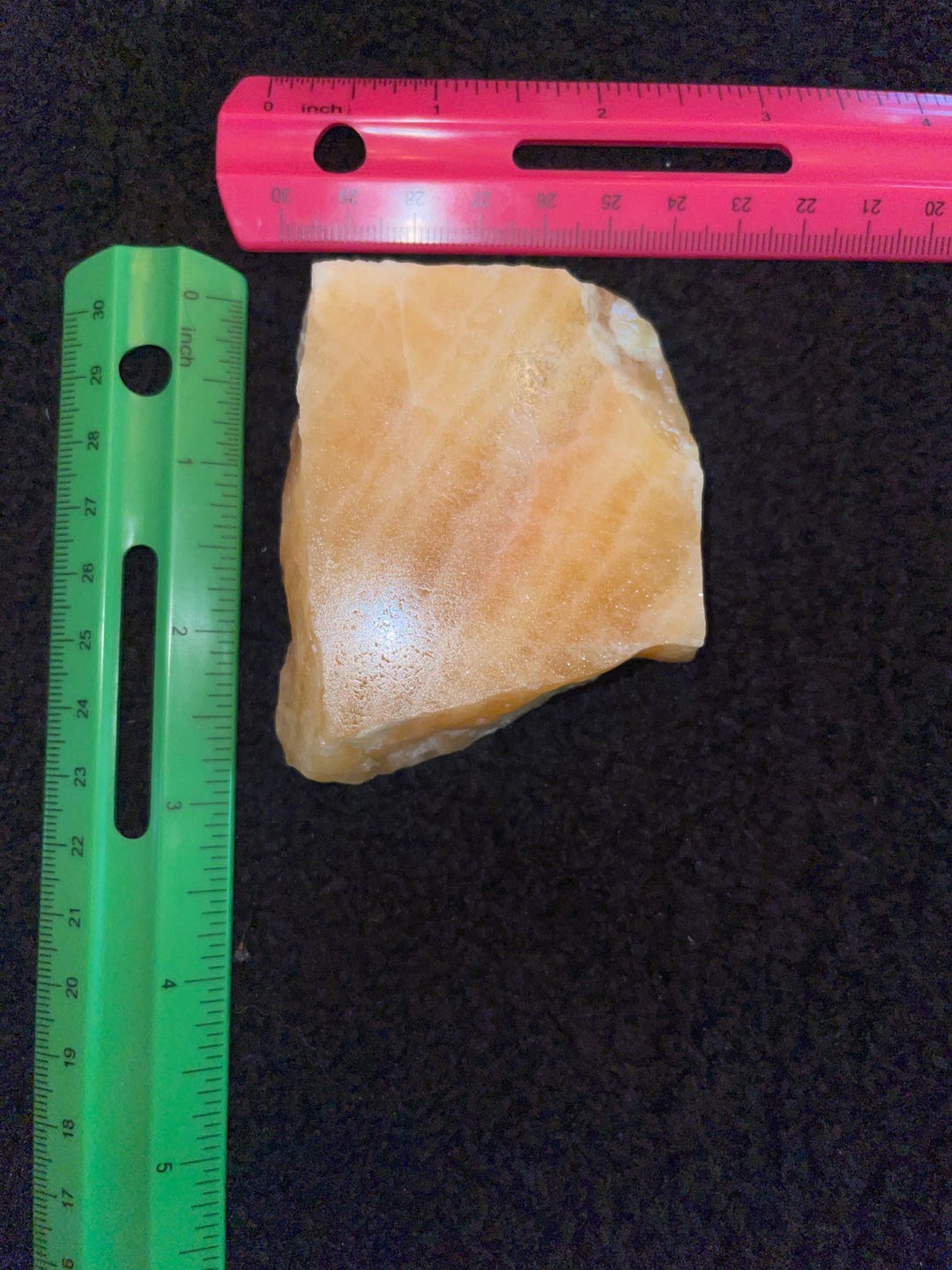 Yellow-orange Calcite Slab From Mexico – Creativity, Joy & Energizing ...