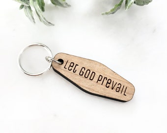 Let God Keychain | Etsy