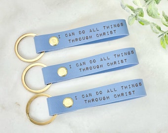 2023 Youth LDS Theme Keychain With Tassel Philippians 4:13 - Etsy