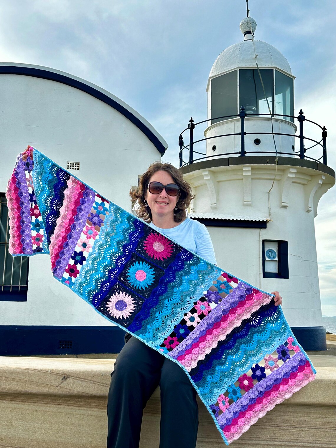 Enchanted Coast Wrap Digital Crochet Pattern - Etsy
