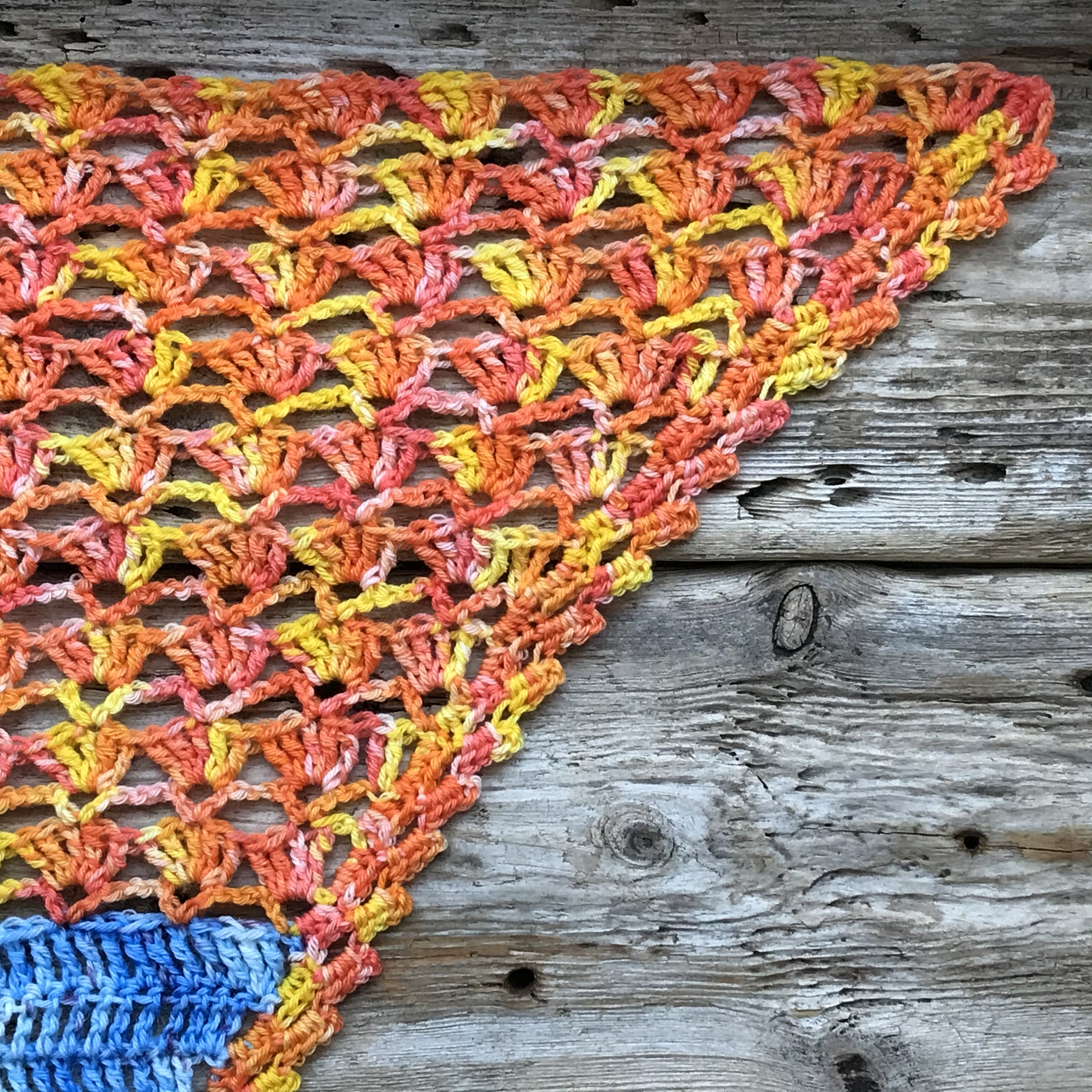 Coastal Tracks Shawl - Etsy UK