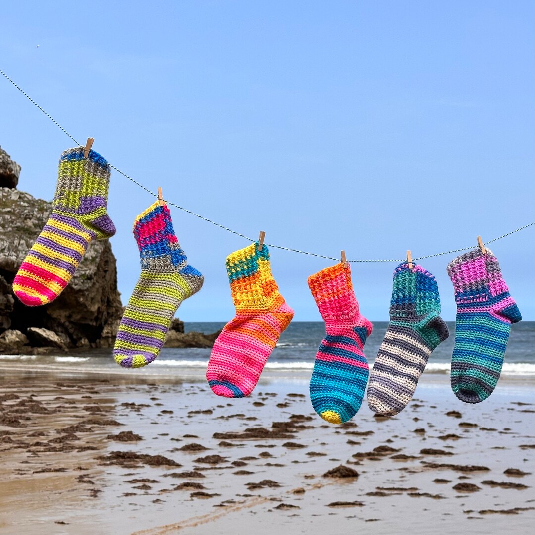 Coastal Cosy Socks - Etsy