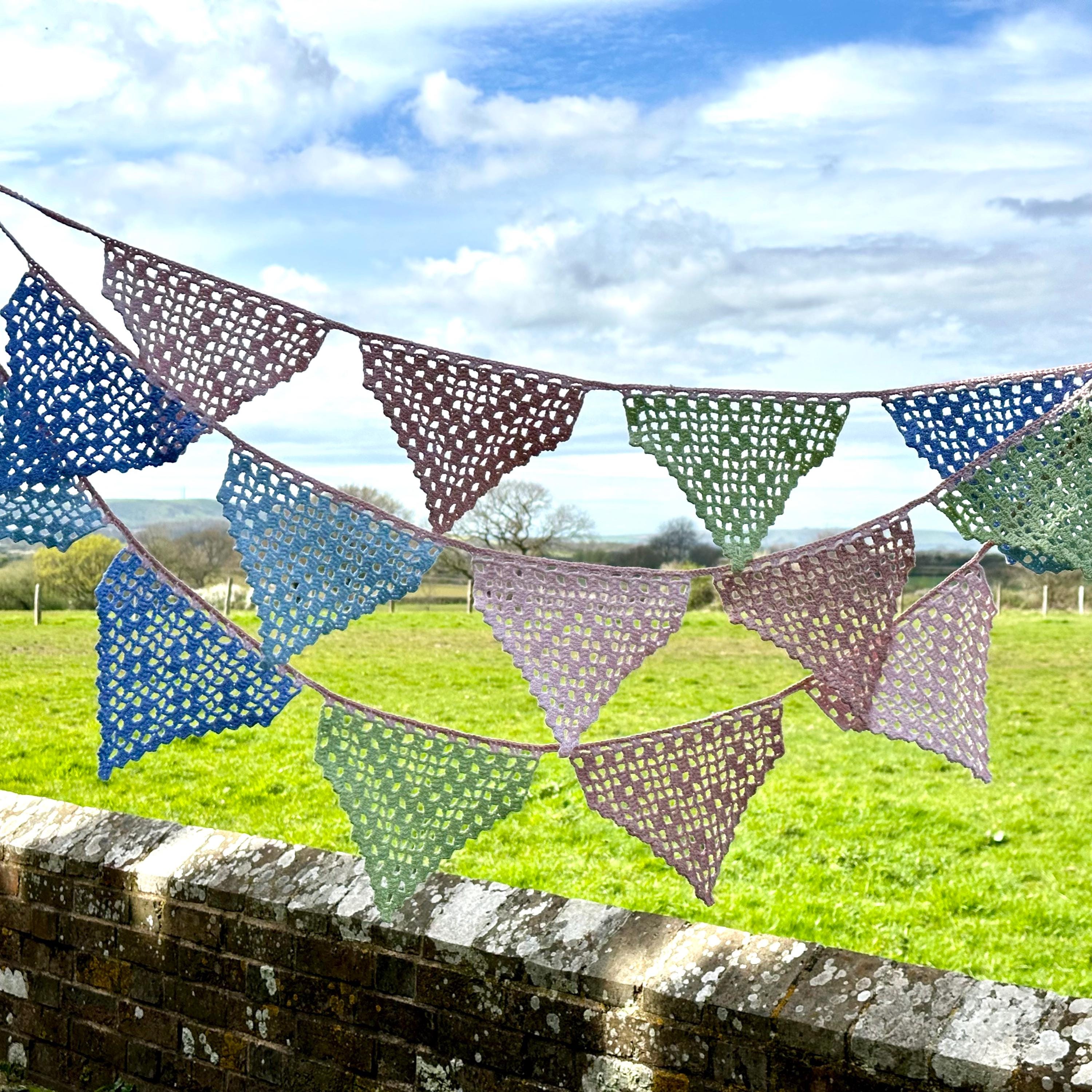 Filet Crochet Bunting - Etsy
